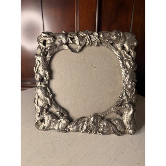 Arthur Court | Accents | Vintage 995 Arthur Court Bunny Rabbitpewter ...